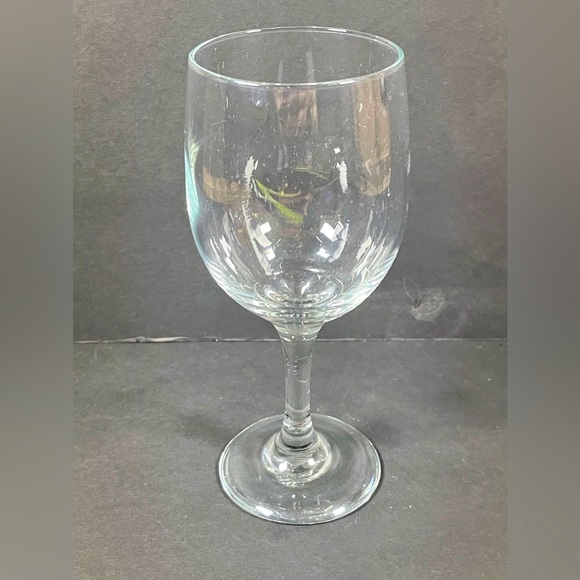 Libbey | Dining | Vintage Libbey Glass Co Clear Cup 8 Solid Water ...
